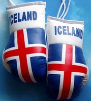 Iceland Mini Boxing Gloves