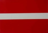 Latvia Car Sticker