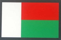 Madagascar Flag Sticker