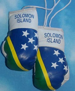Solomon Island Mini Boxing Gloves